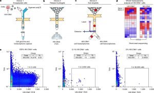 Detection of HIV-infected cells using droplet microfluidics