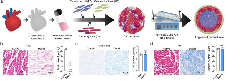 Advanced Cardiac Tissue Engineering: Microfluidic and Heart ECM